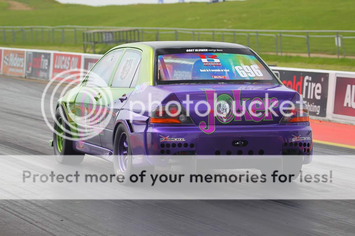 Breaking evo 8 drag car known as The Joker Drag Evo | Lancer Register Forum